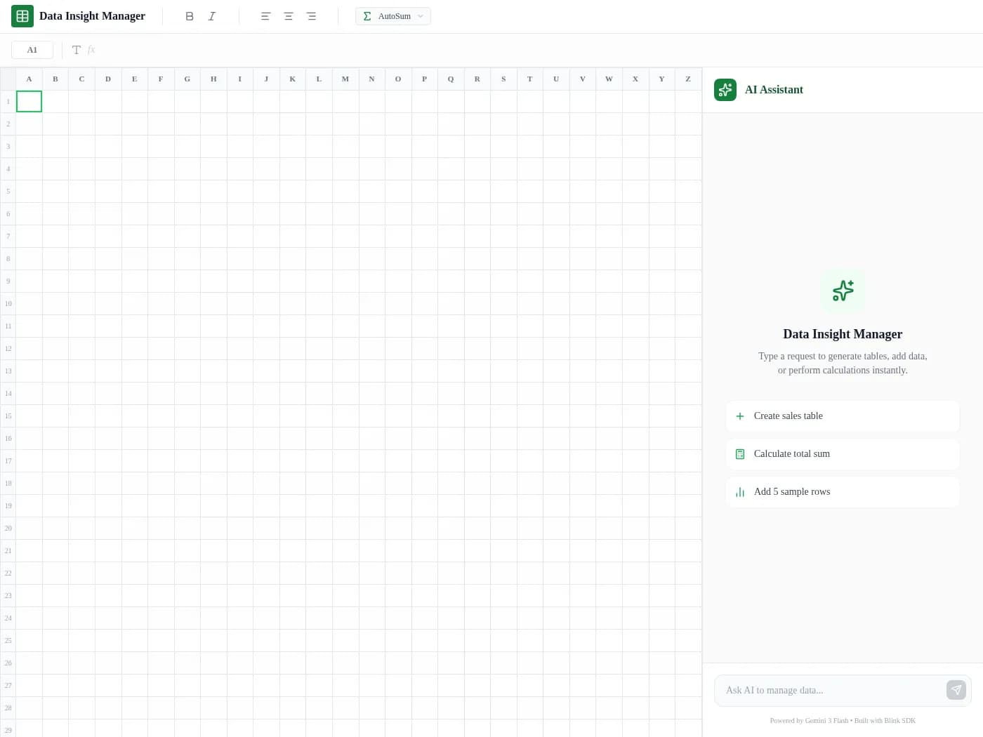 Data Insight Manager