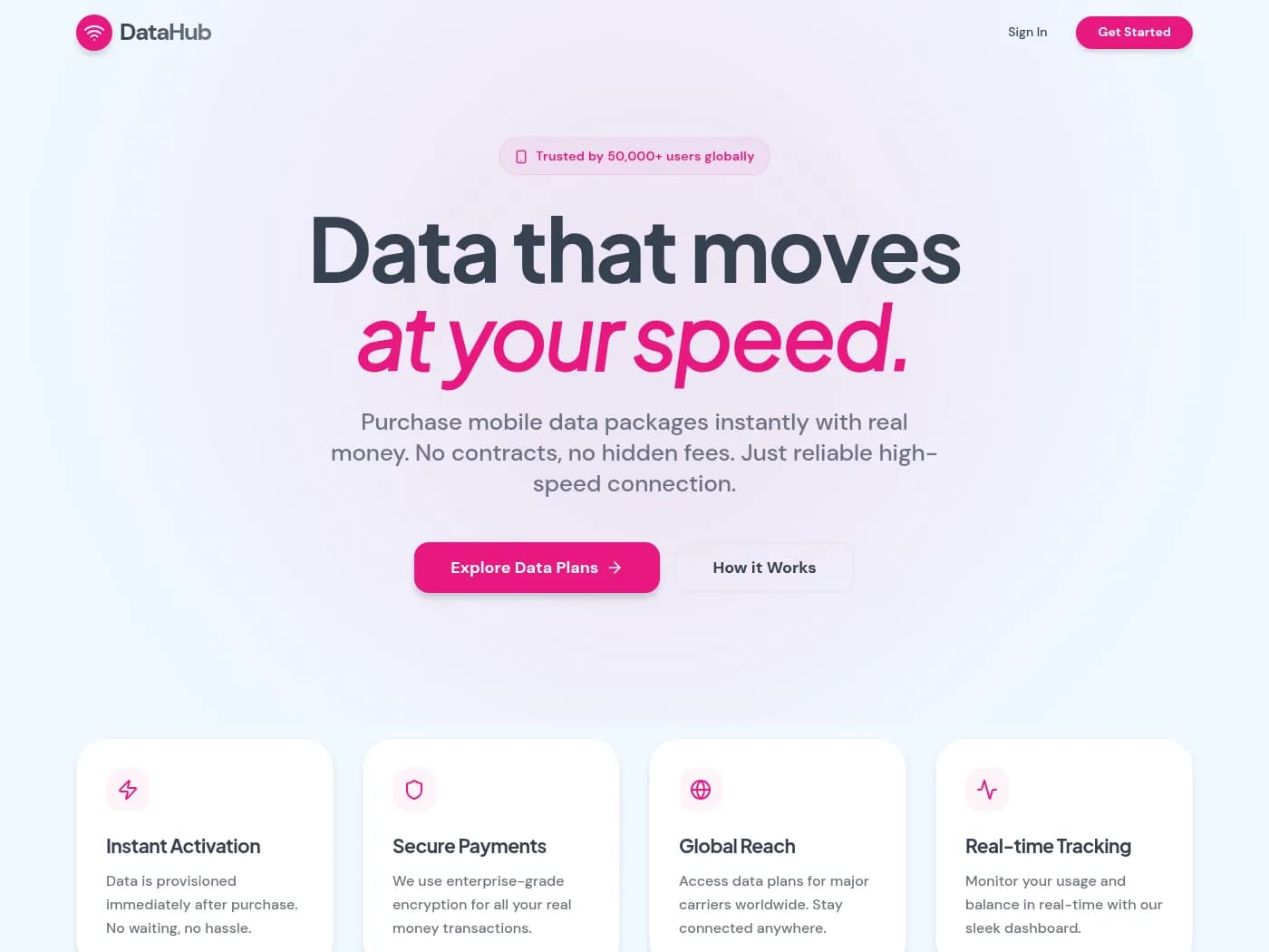 Data Purchase Hub