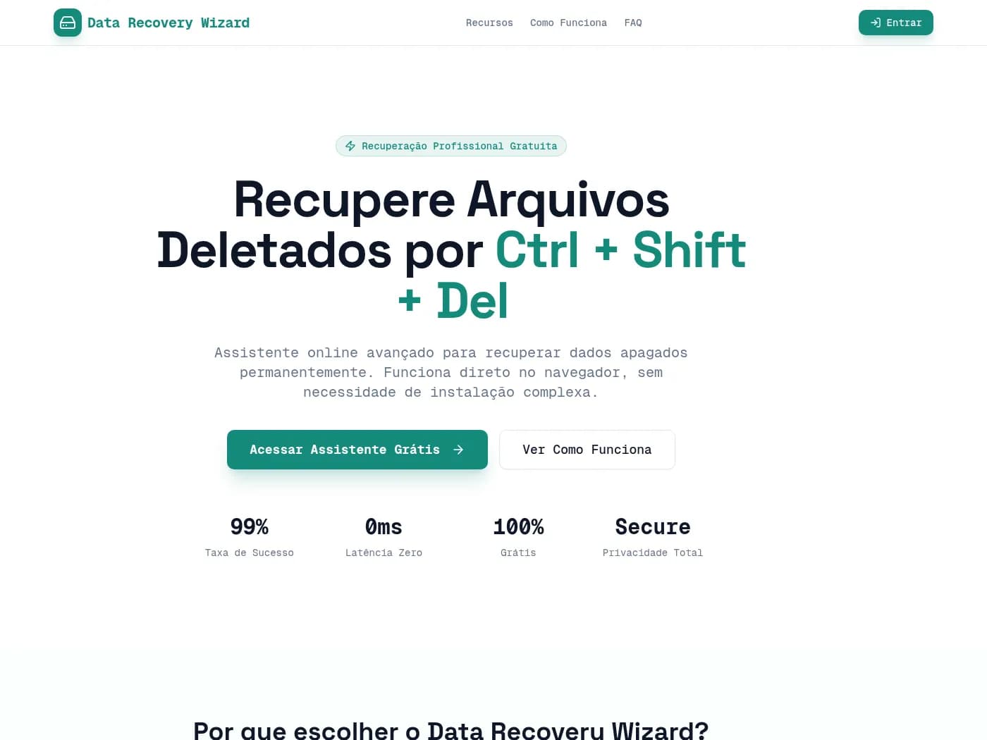 Data Recovery Wizard