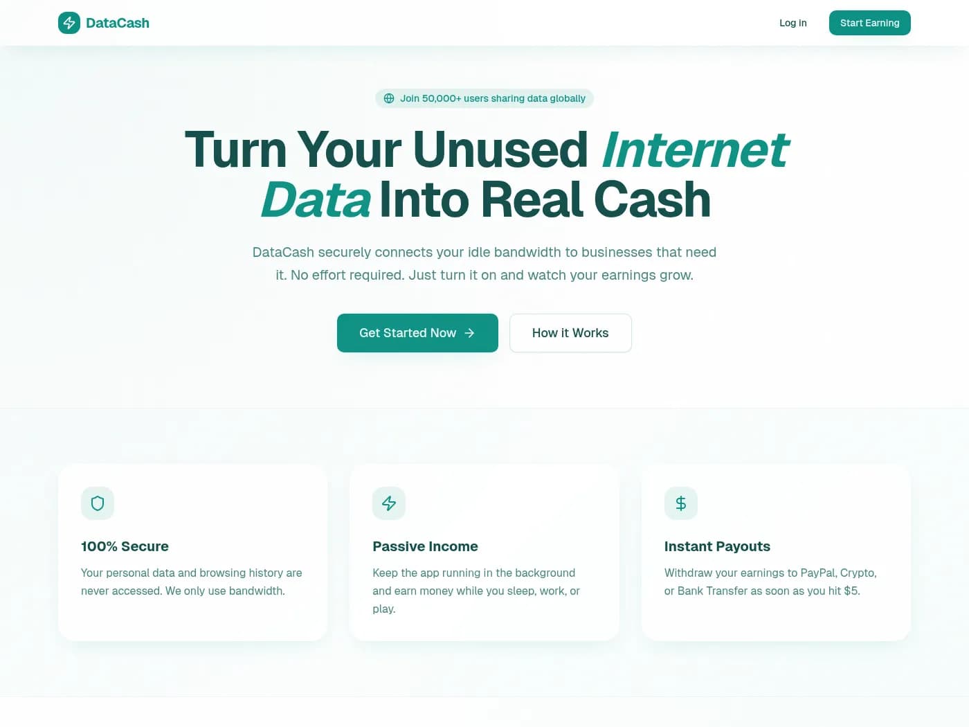 DataCash App