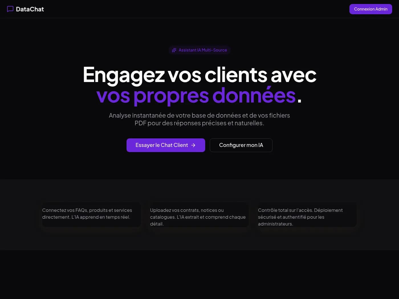 DataChat Assistant