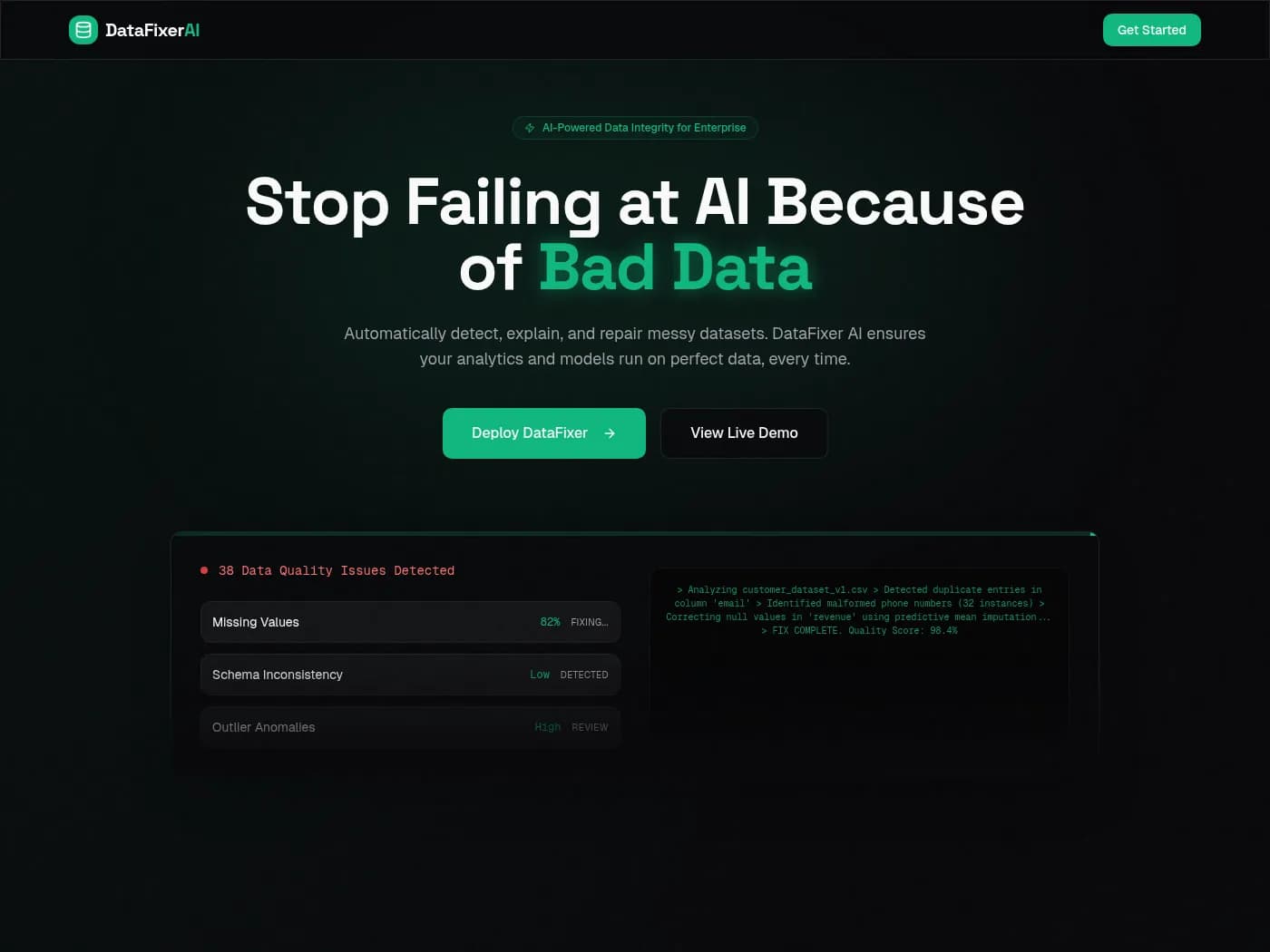 DataFixer AI