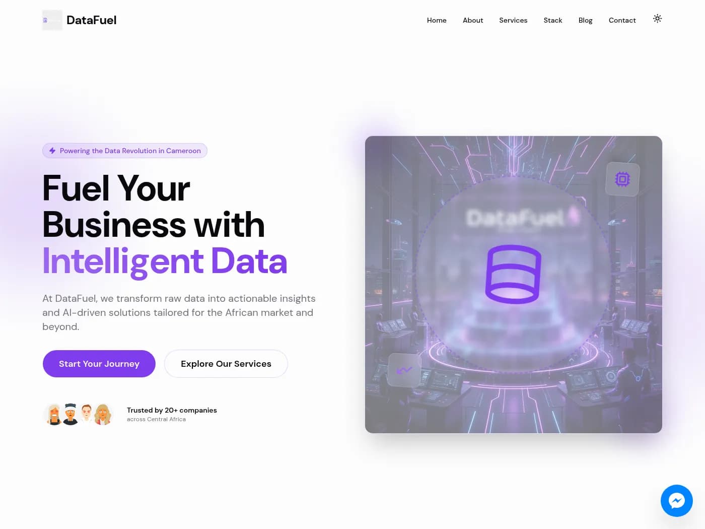 DataFuel AI Website