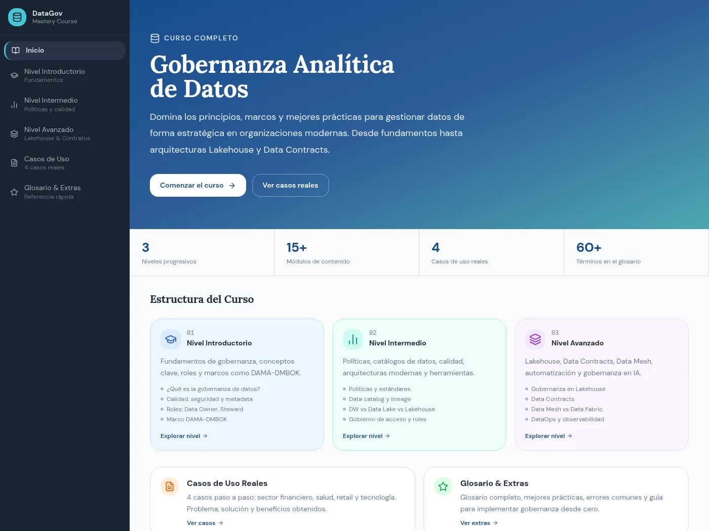 DataGov Mastery Course