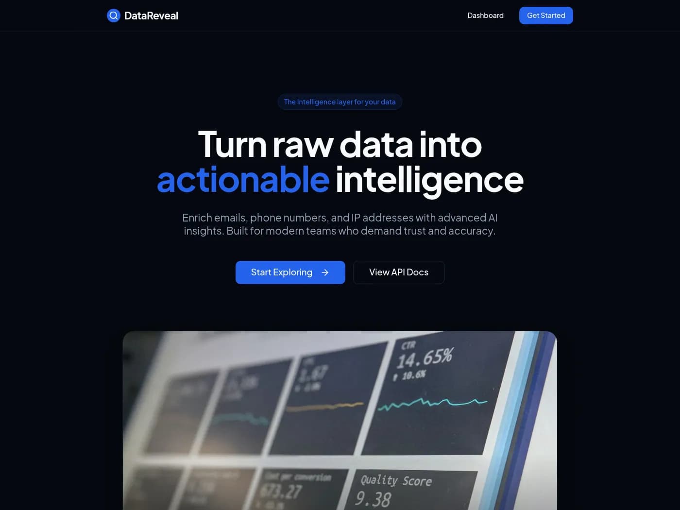 DataReveal Intelligence Platform