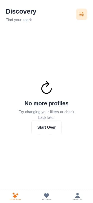 SparkMatch Dating App