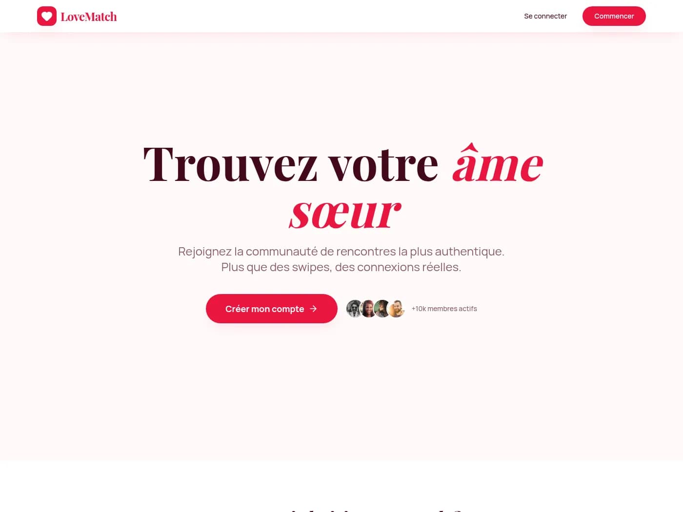 LoveMatch Site