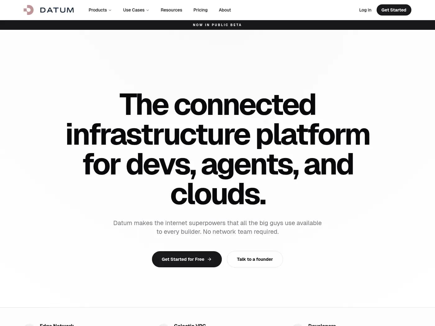 Datum Marketing Site Refresh