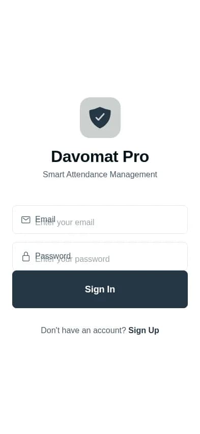 Davomat Pro Attendance App