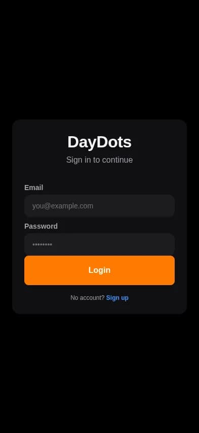 DayDots Minimal App