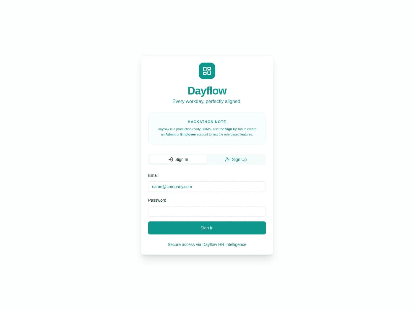 Dayflow HRMS