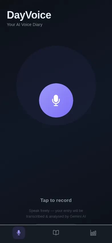 DayVoice AI Diary