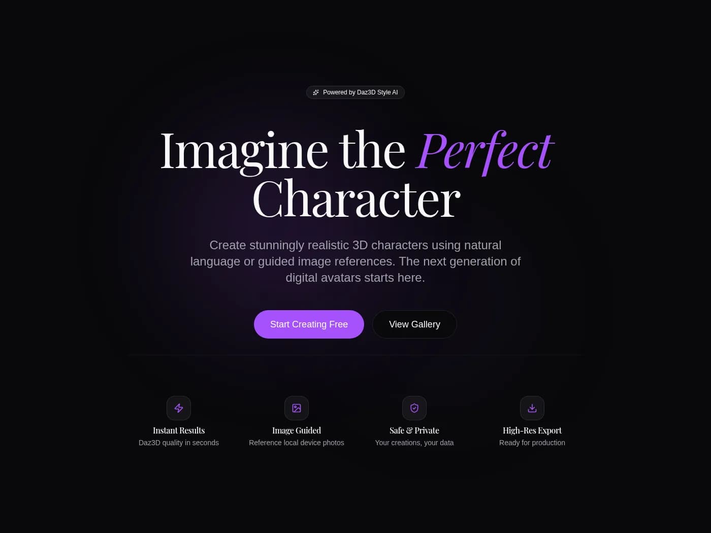 Prompt2Daz3D Character Maker