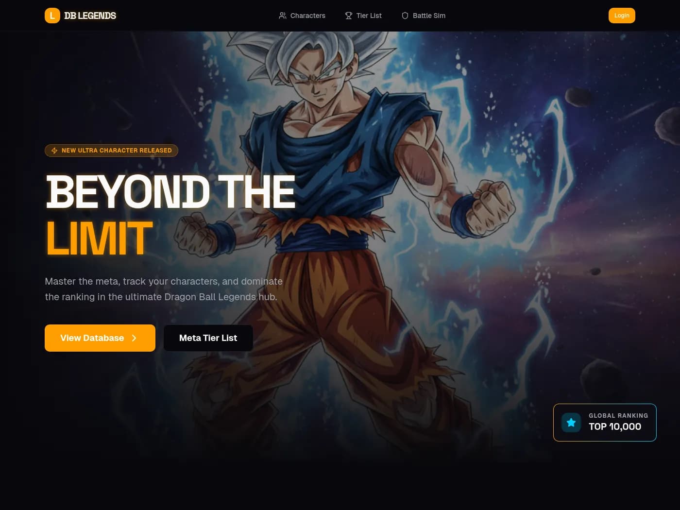 Dragon Ball Legends Fan Site