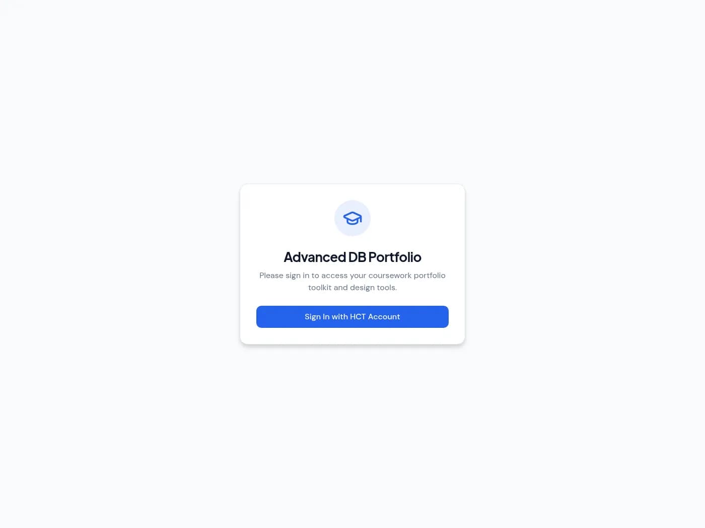 Advanced DB Portfolio Helper