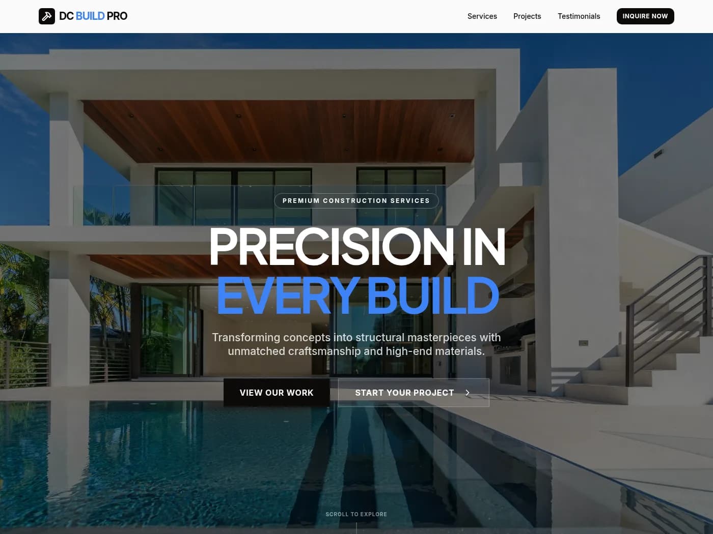 DC Build Pro Site