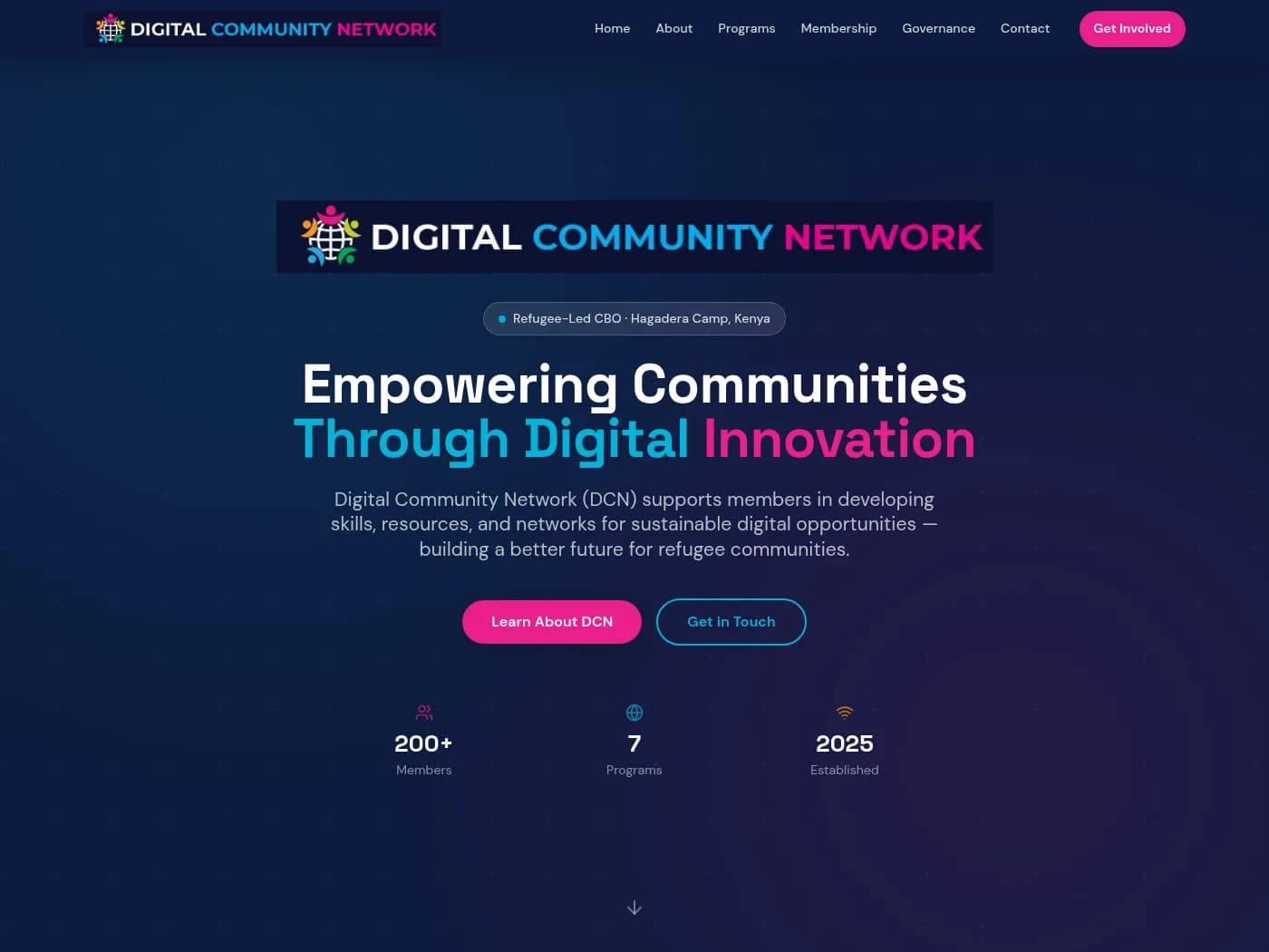 Digital Community Network Site