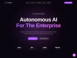 D Cube AI Website