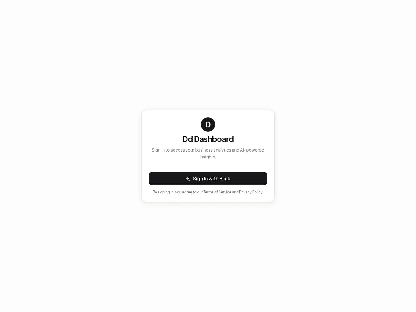 Dd Dashboard