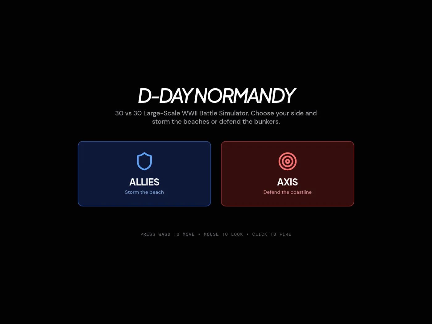 D-Day Normandy Simulator