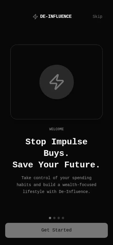 De-Influence MVP App