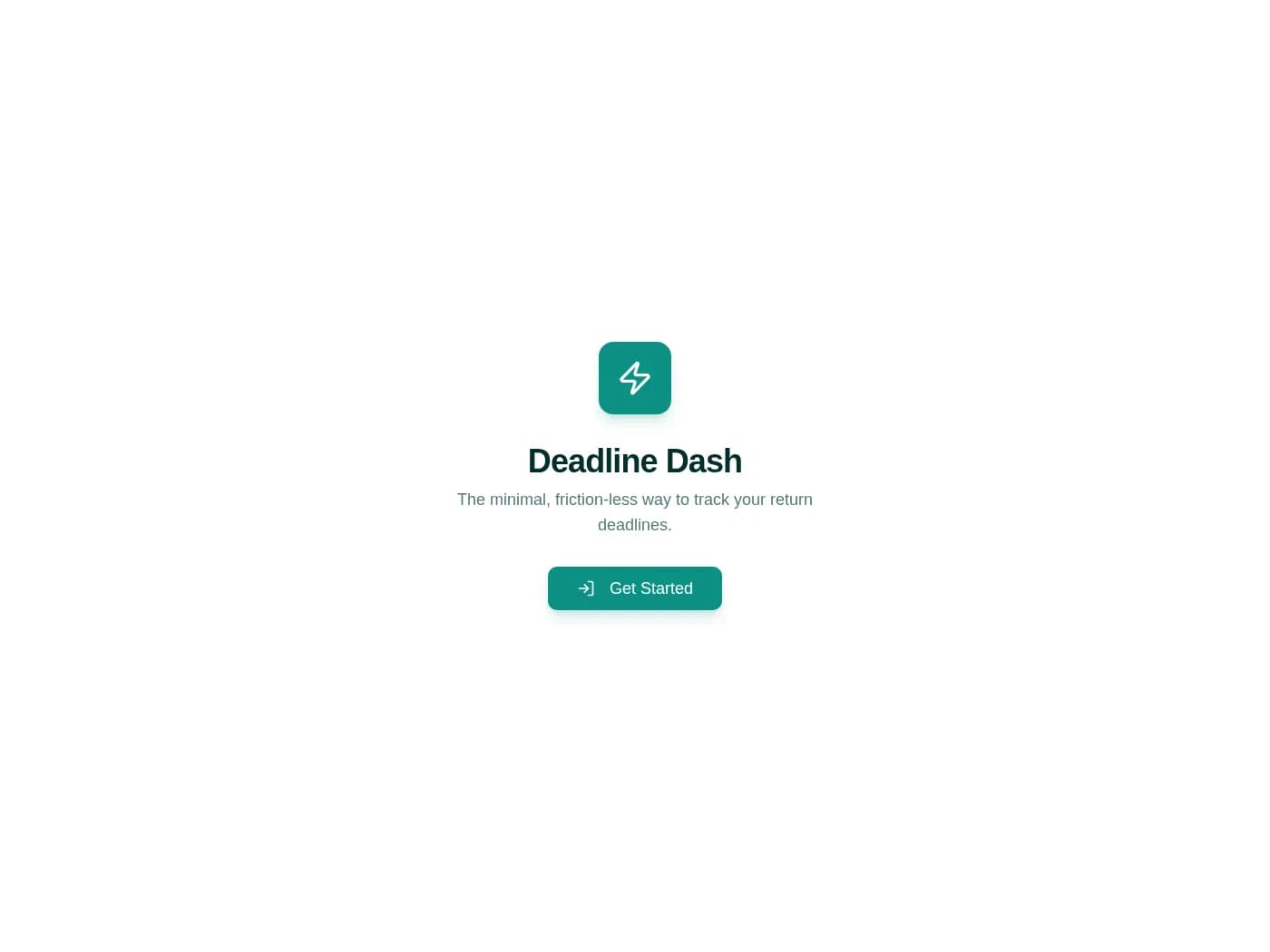Deadline Dash