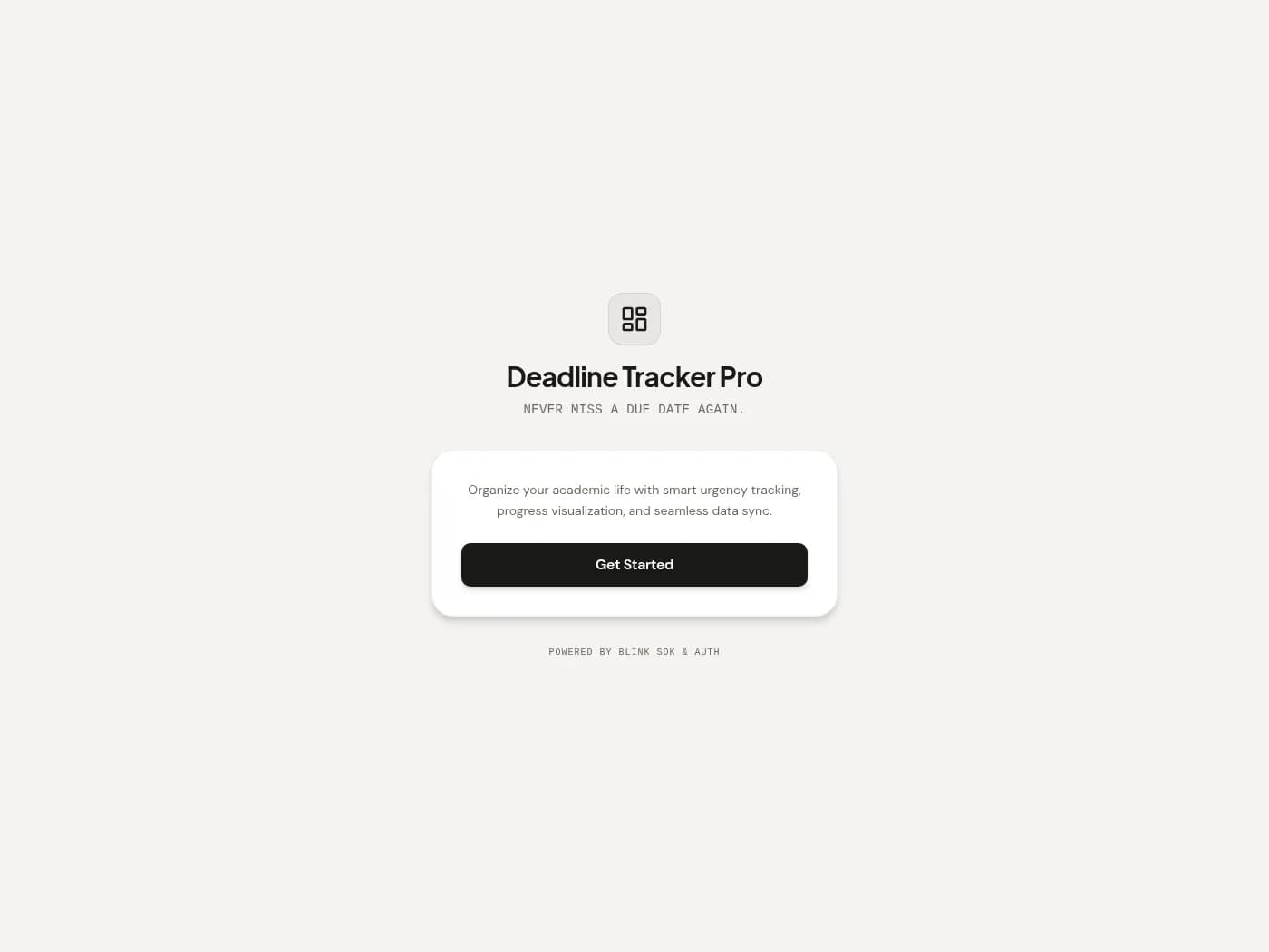 Deadline Tracker Pro
