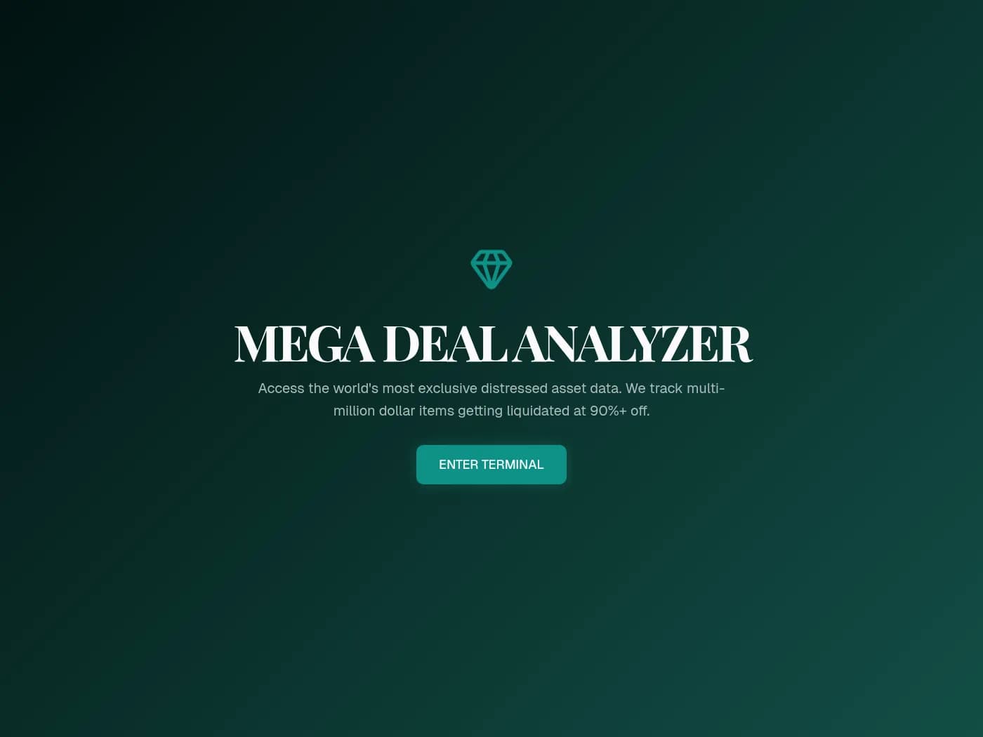 Mega Deal Analyzer