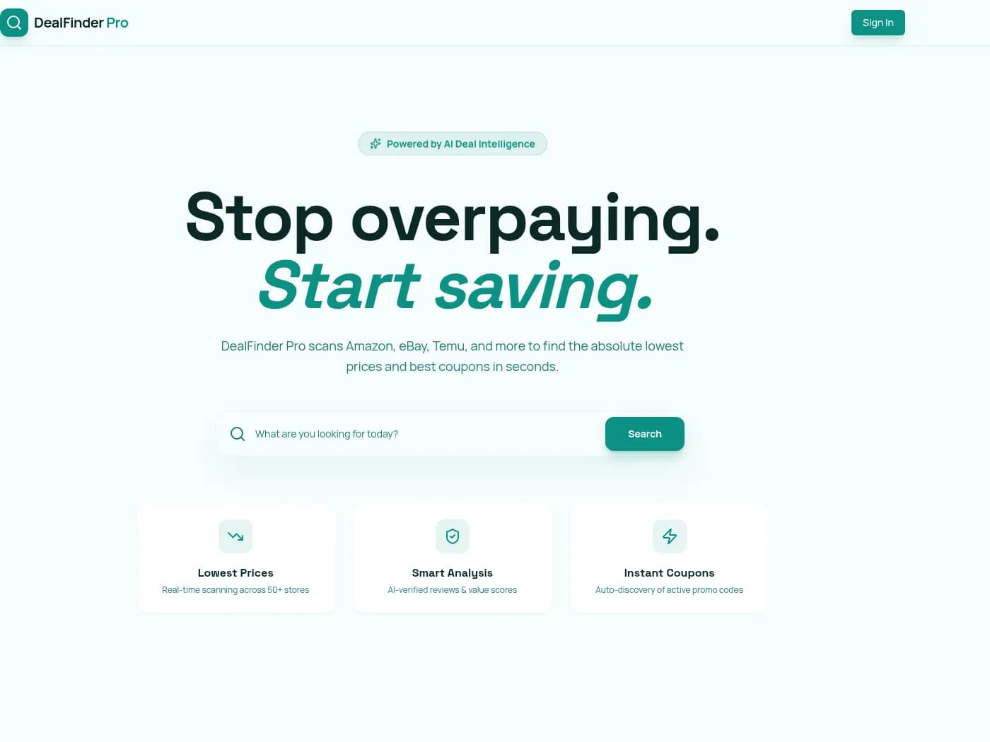 DealFinder Pro