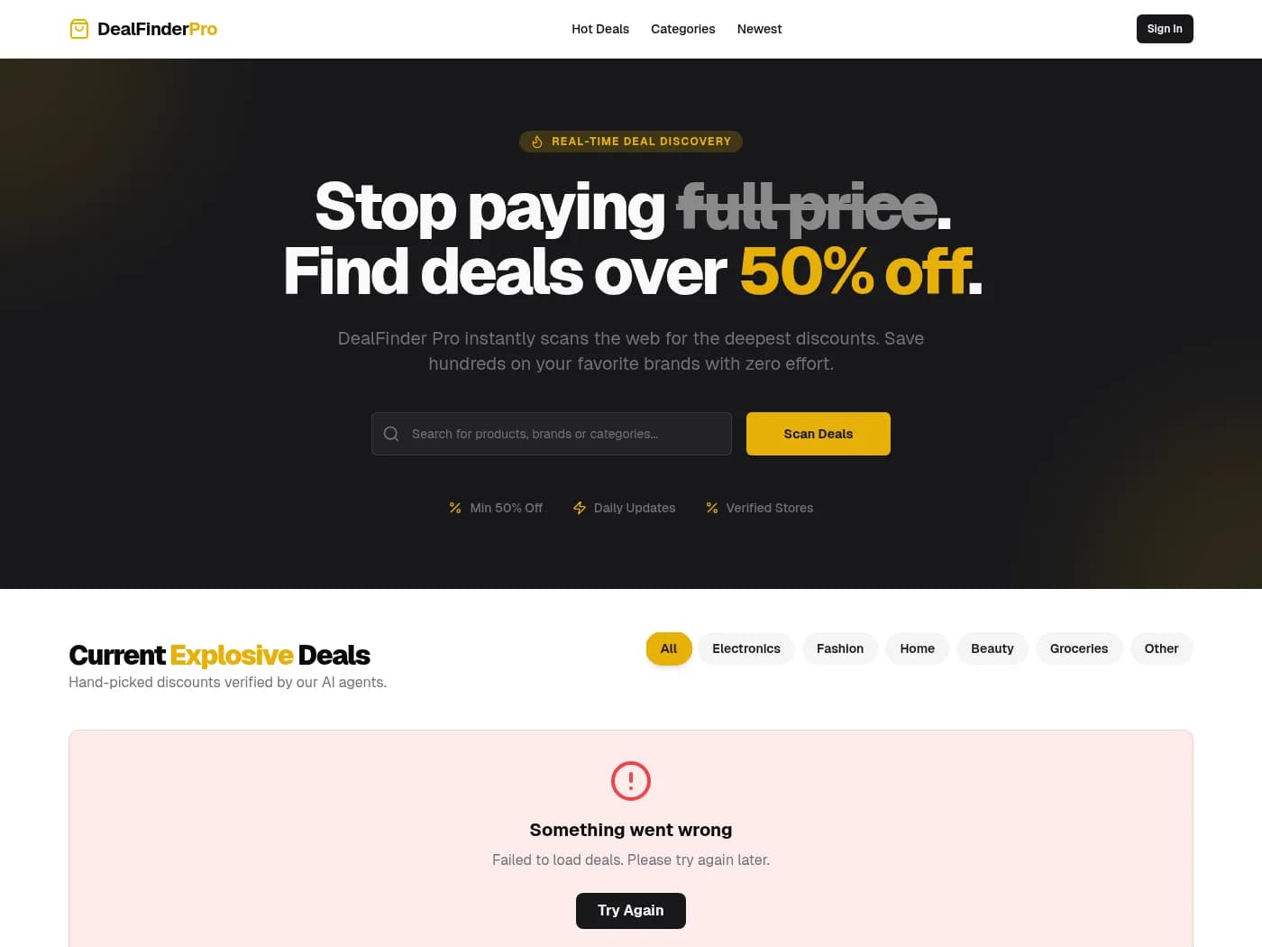 DealFinder Pro