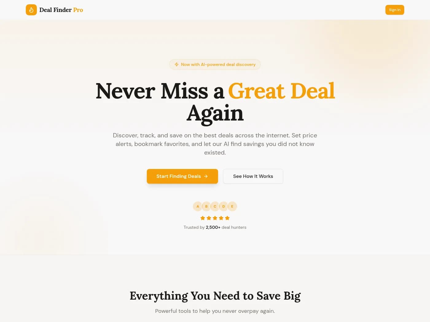 Deal Finder Pro Reloaded