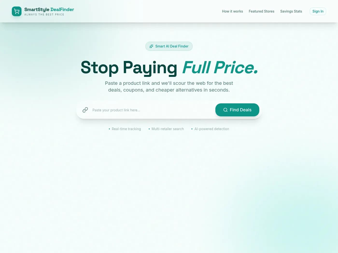 SmartStyle Deal Finder