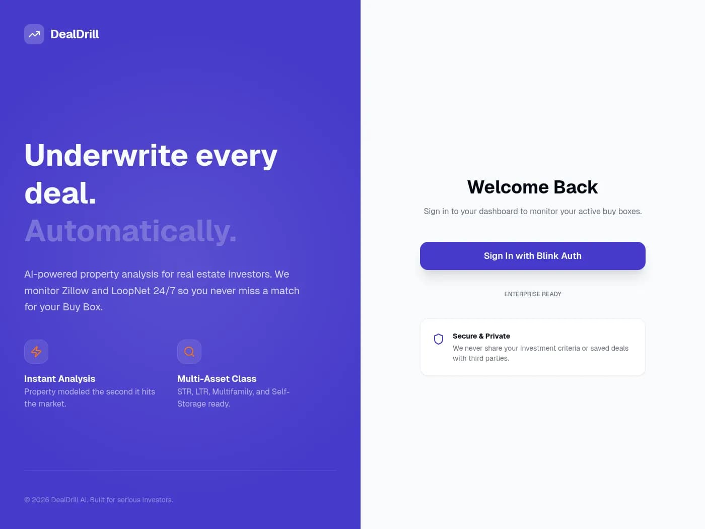 DealDrill AI Analyzer