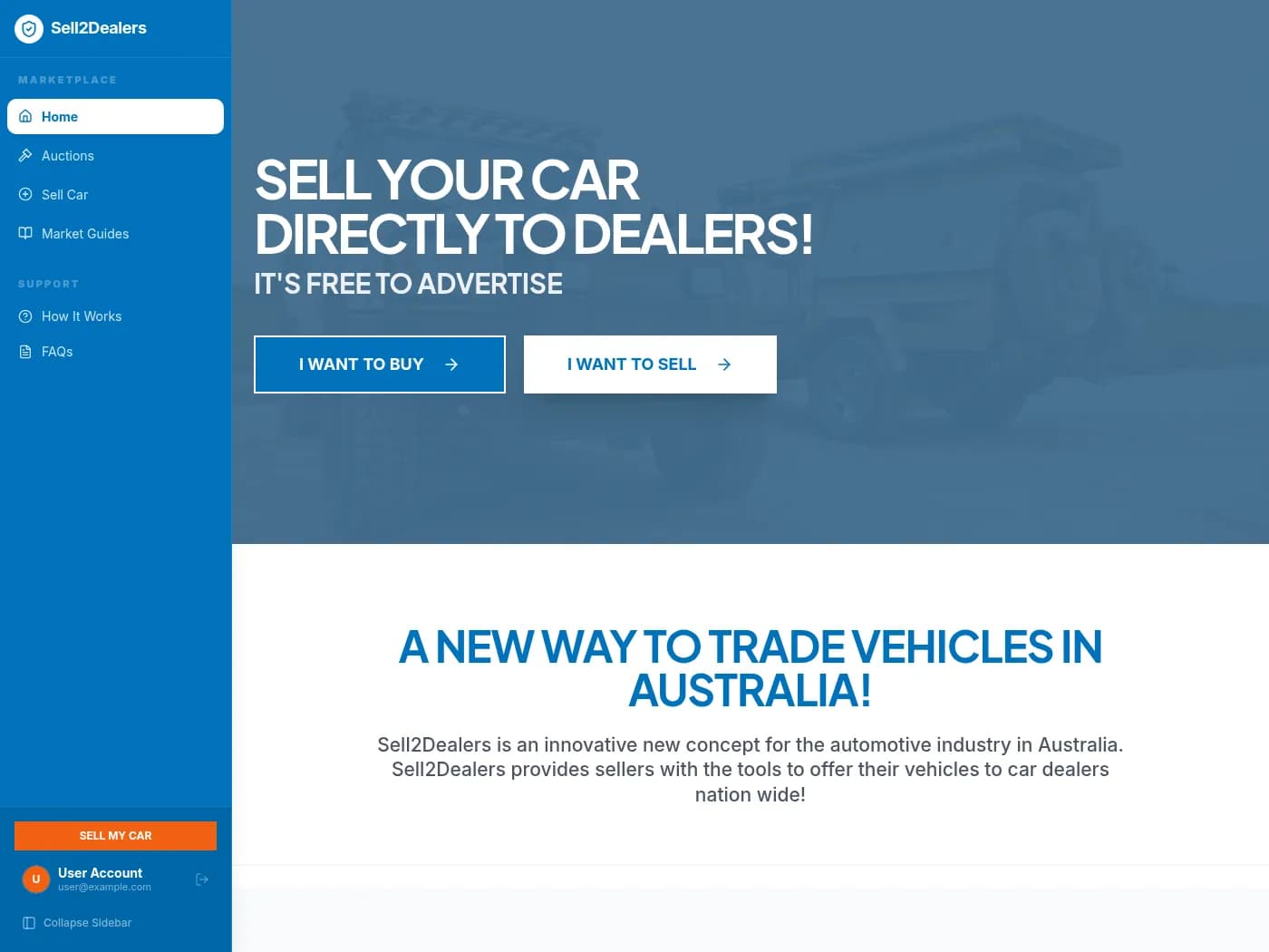 Dealer Auction Web Platform