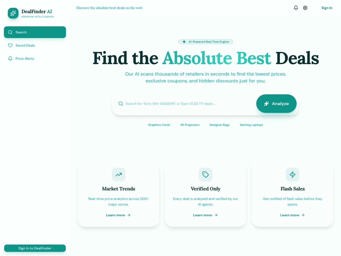 DealFinder AI
