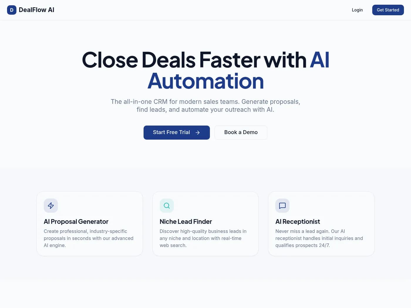 DealFlow AI CRM