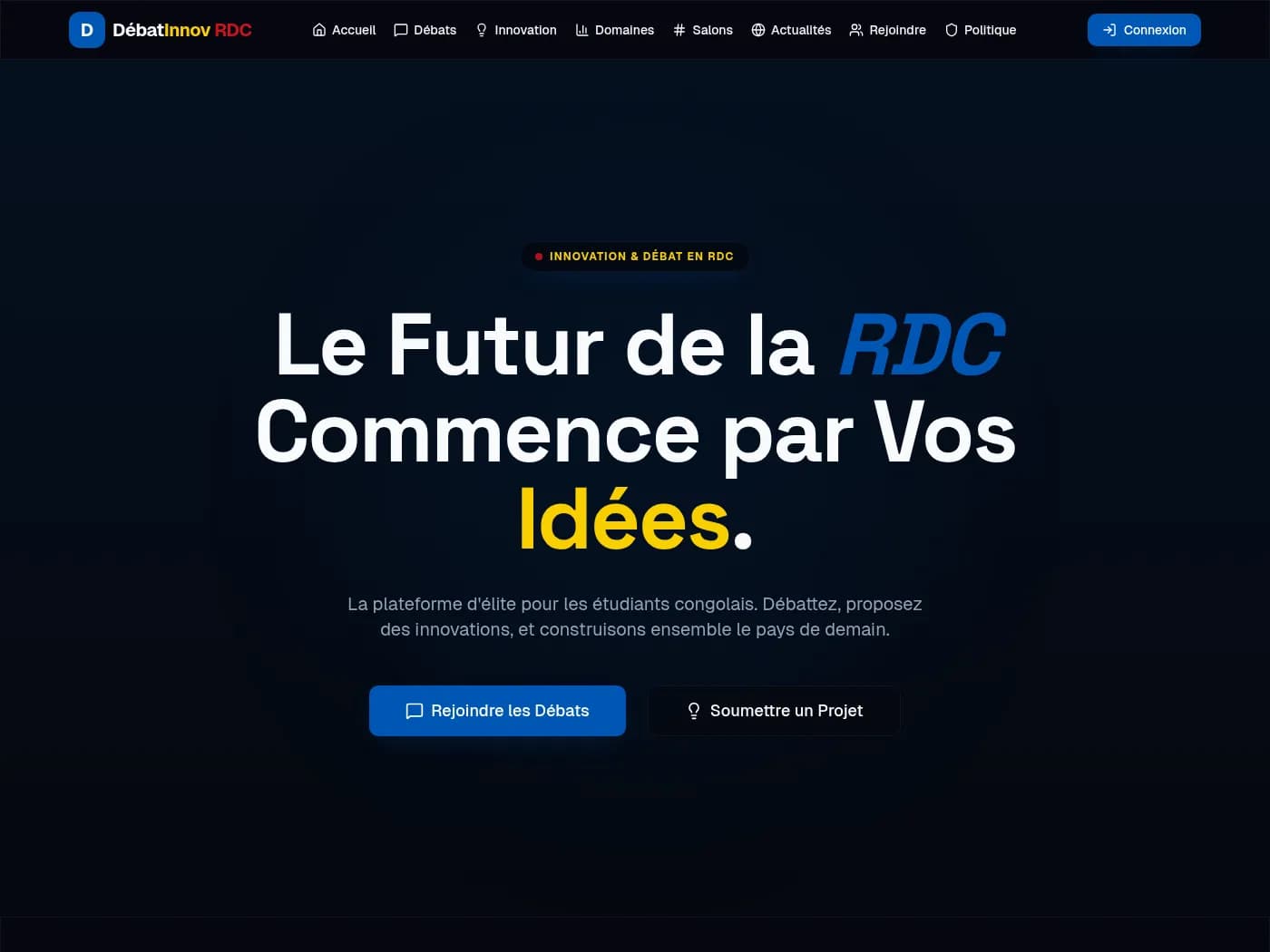 Débat Innov Student Hub