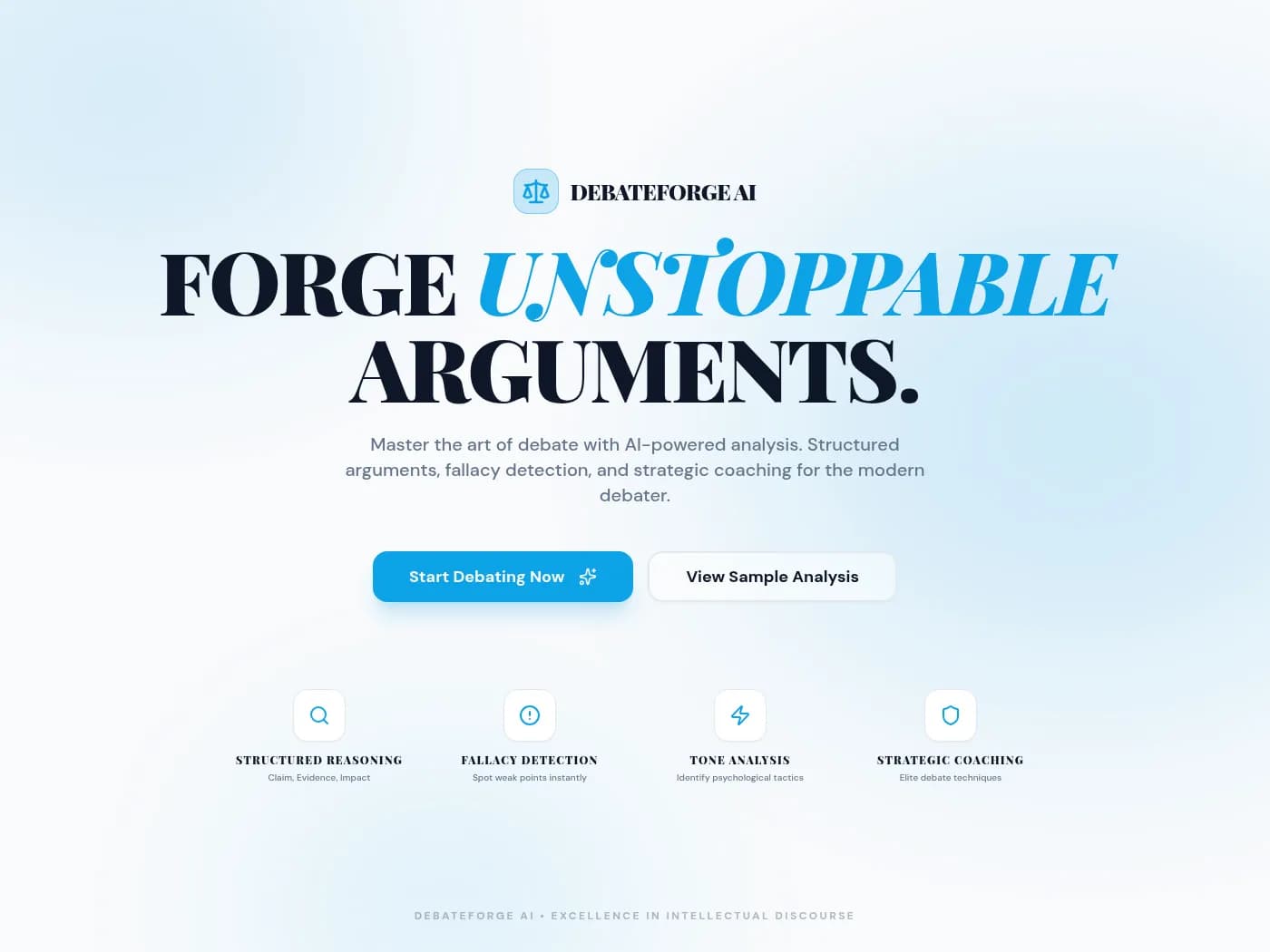 DebateForge AI