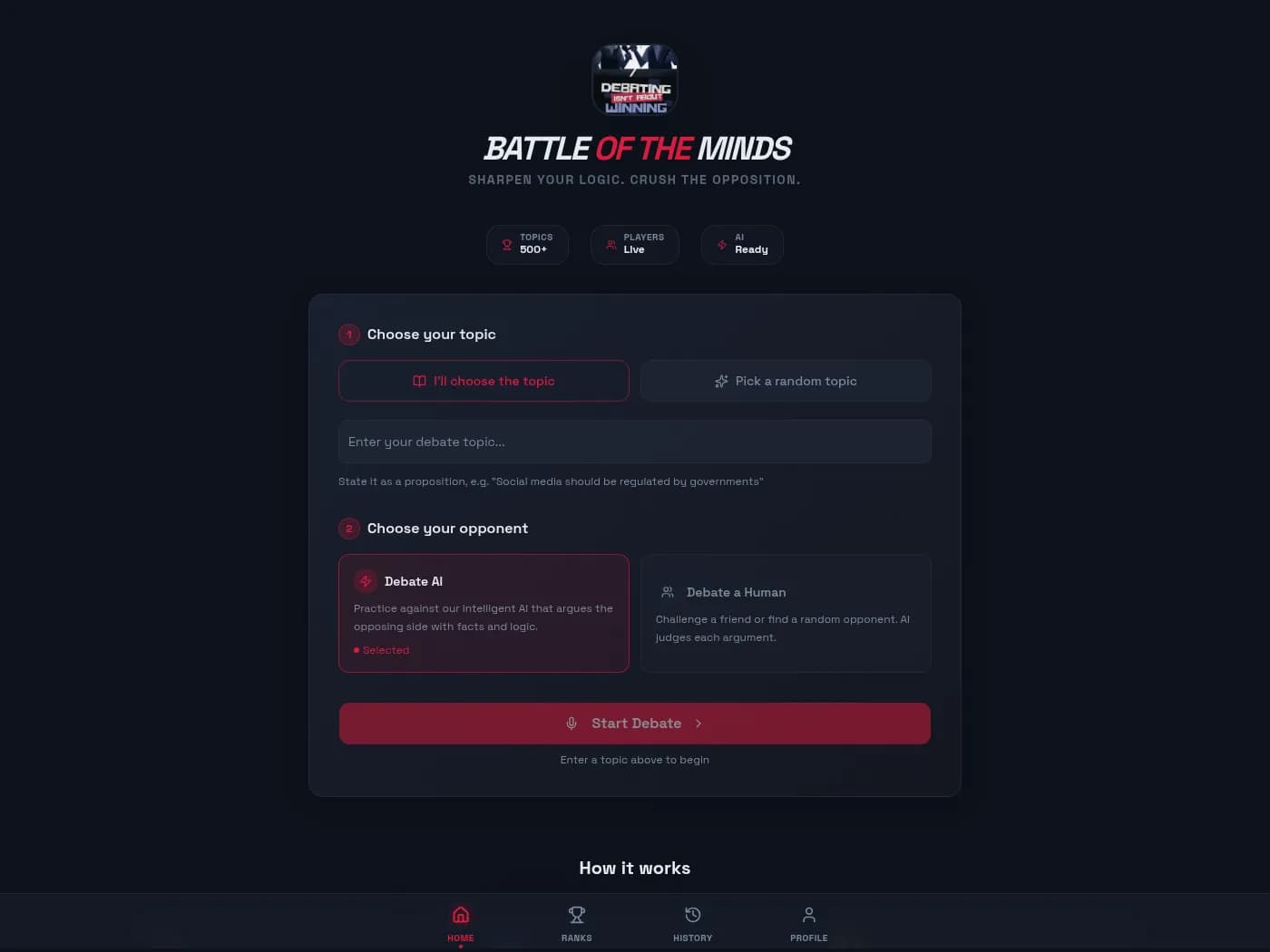 Battle of the minds