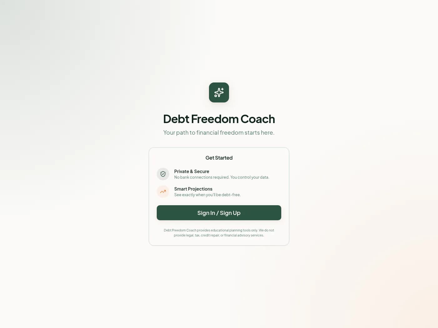 Debt Freedom Coach