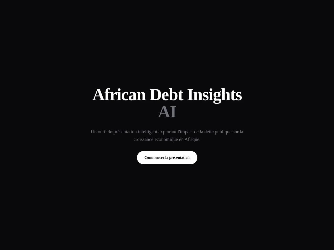 African Debt Growth Impact