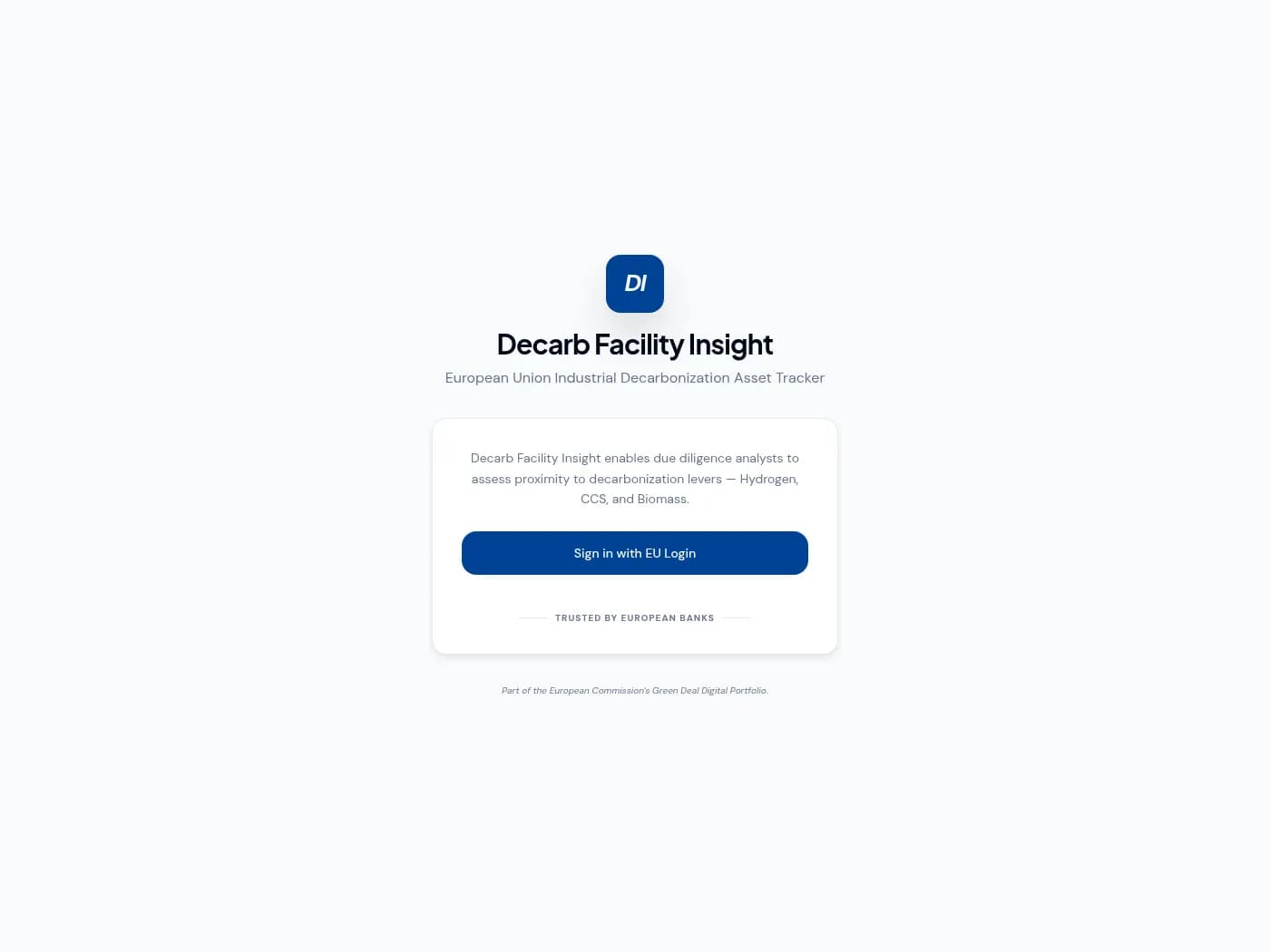 Decarb Facility Insight