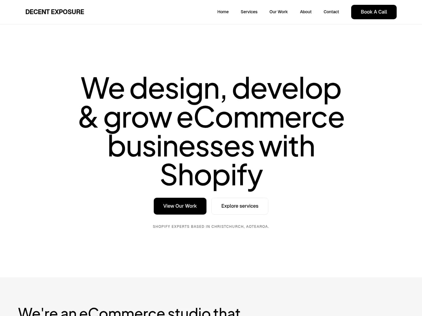 DecentExposure Web Clone
