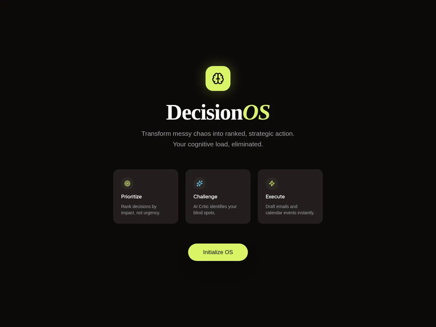 DecisionOS
