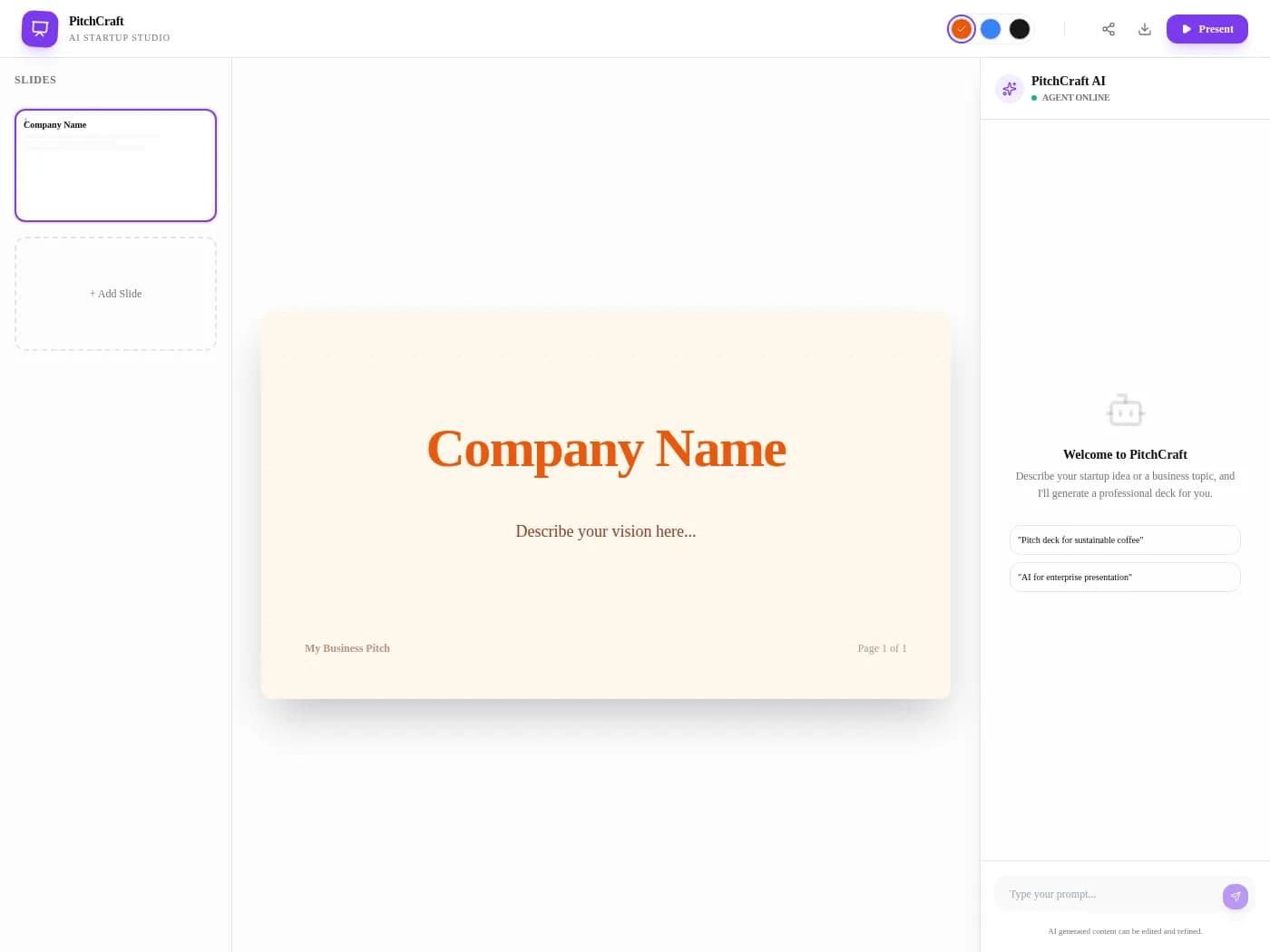 Business Deck Generator