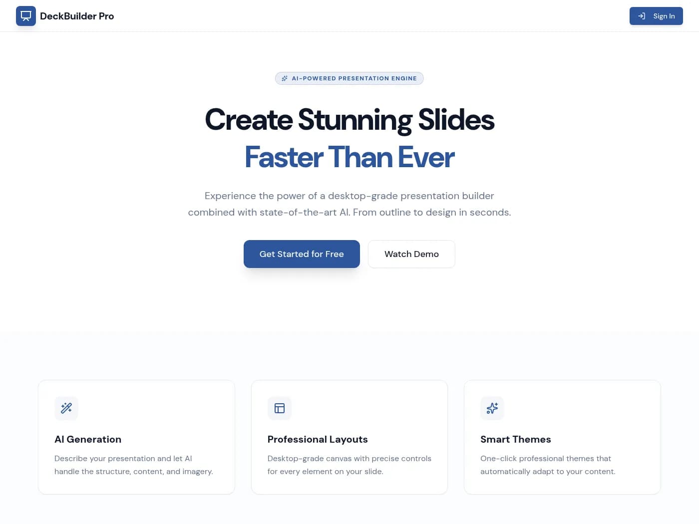 DeckBuilder Pro