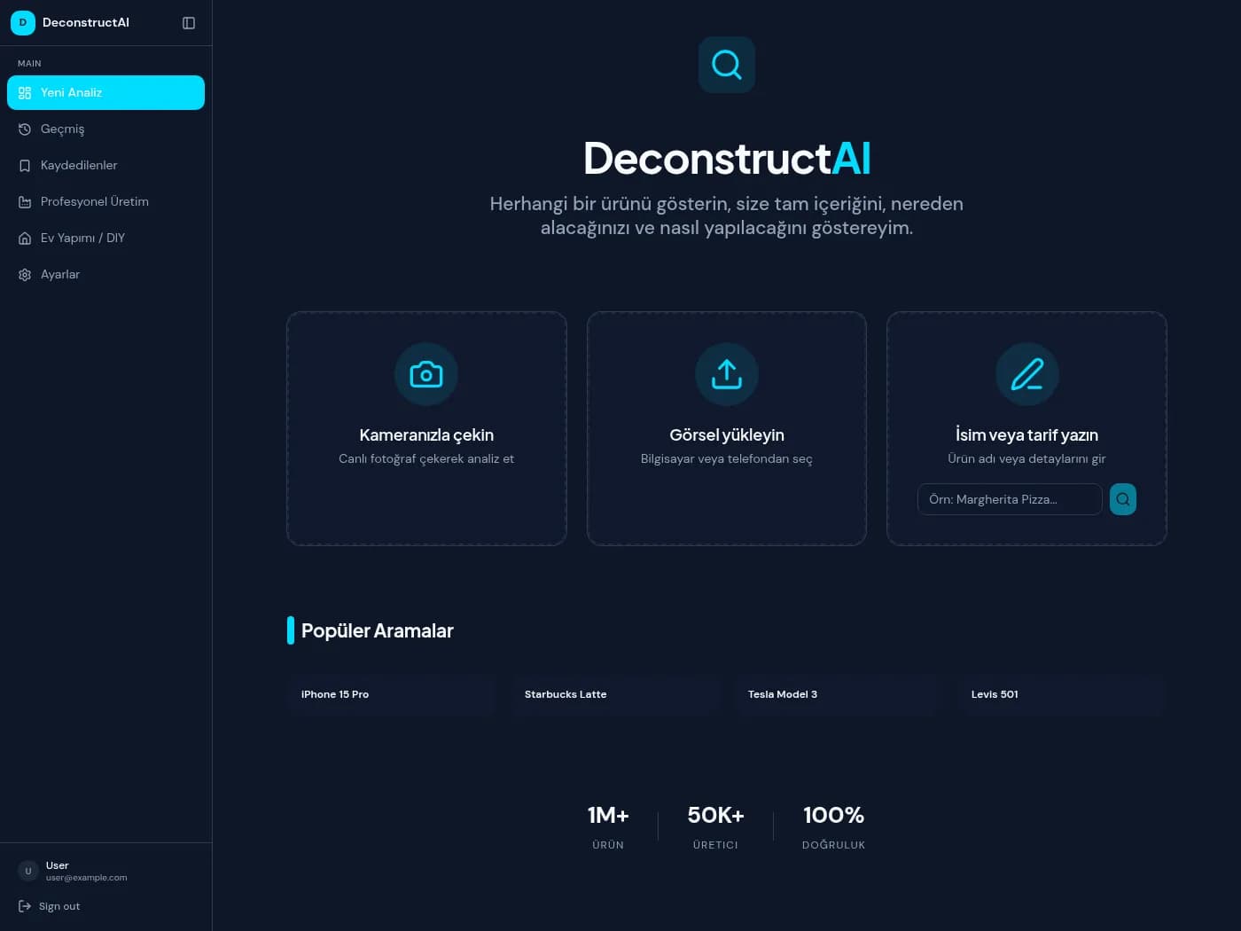 DeconstructAI Universal Analyzer