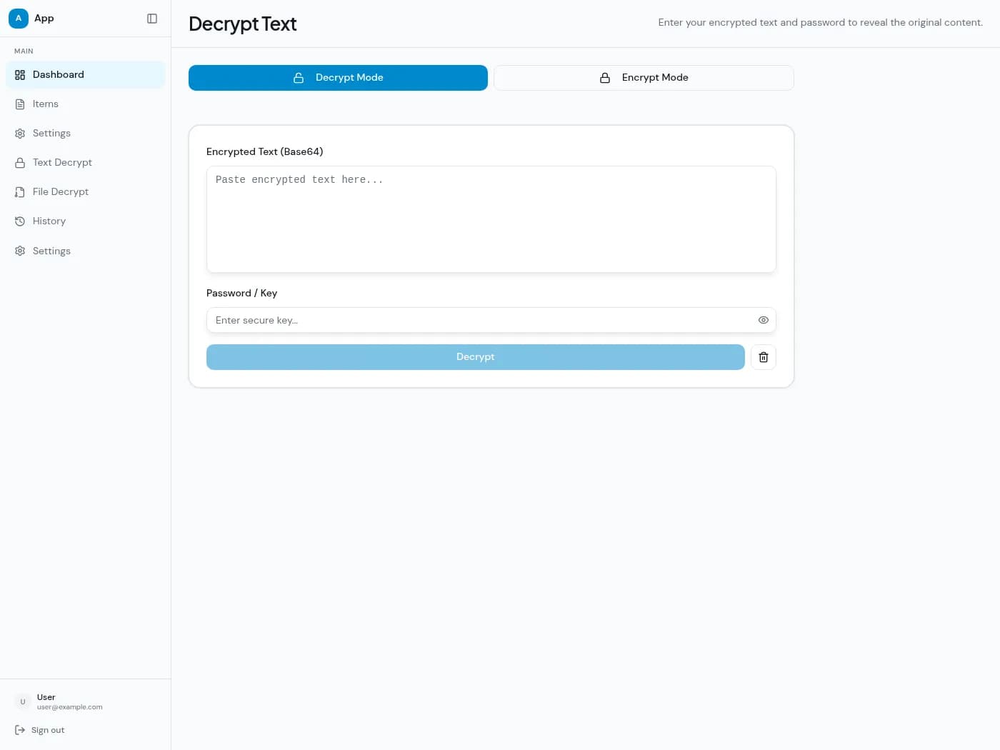 Decrypt Hub