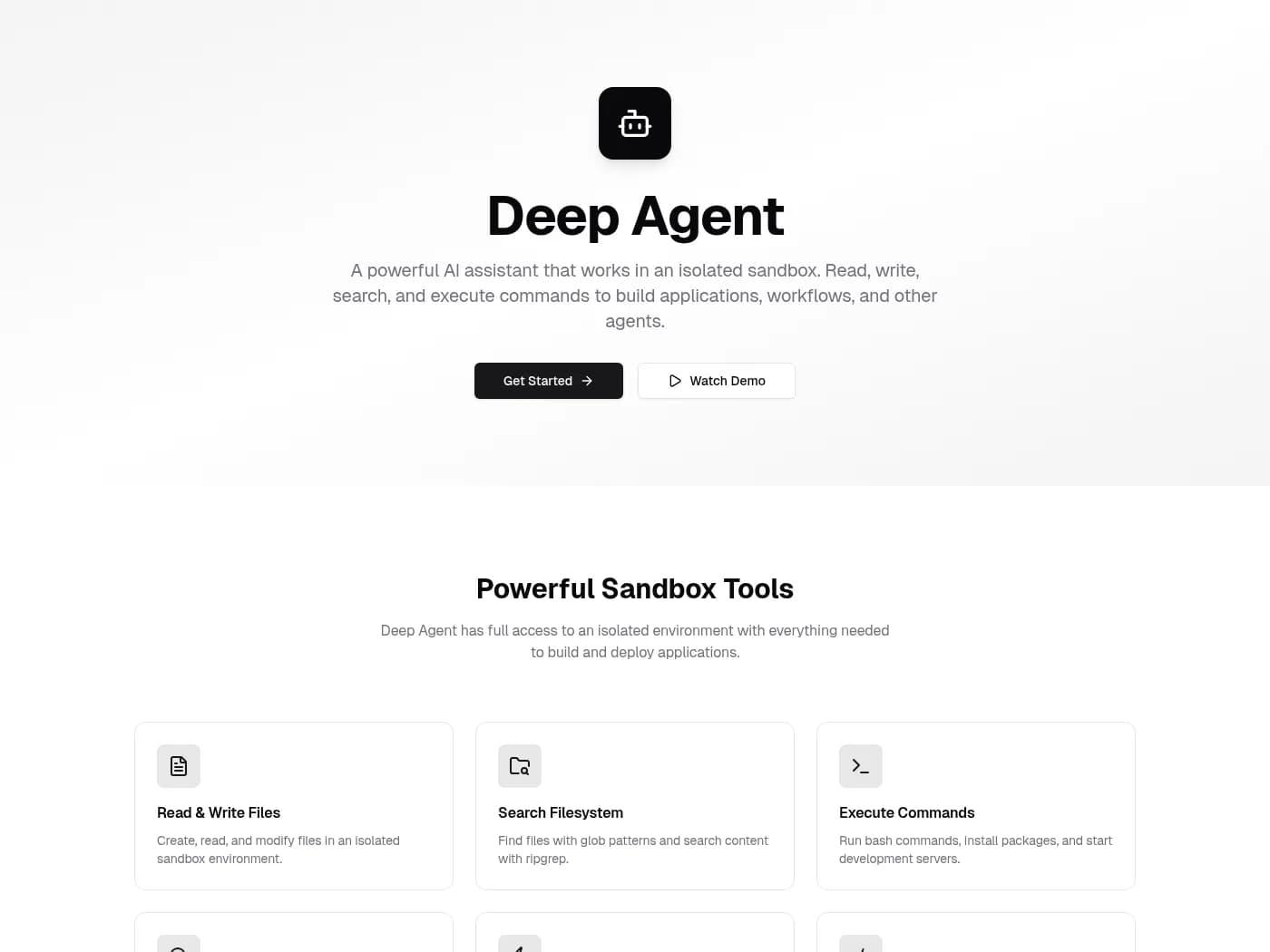 Deep Agent Sandbox