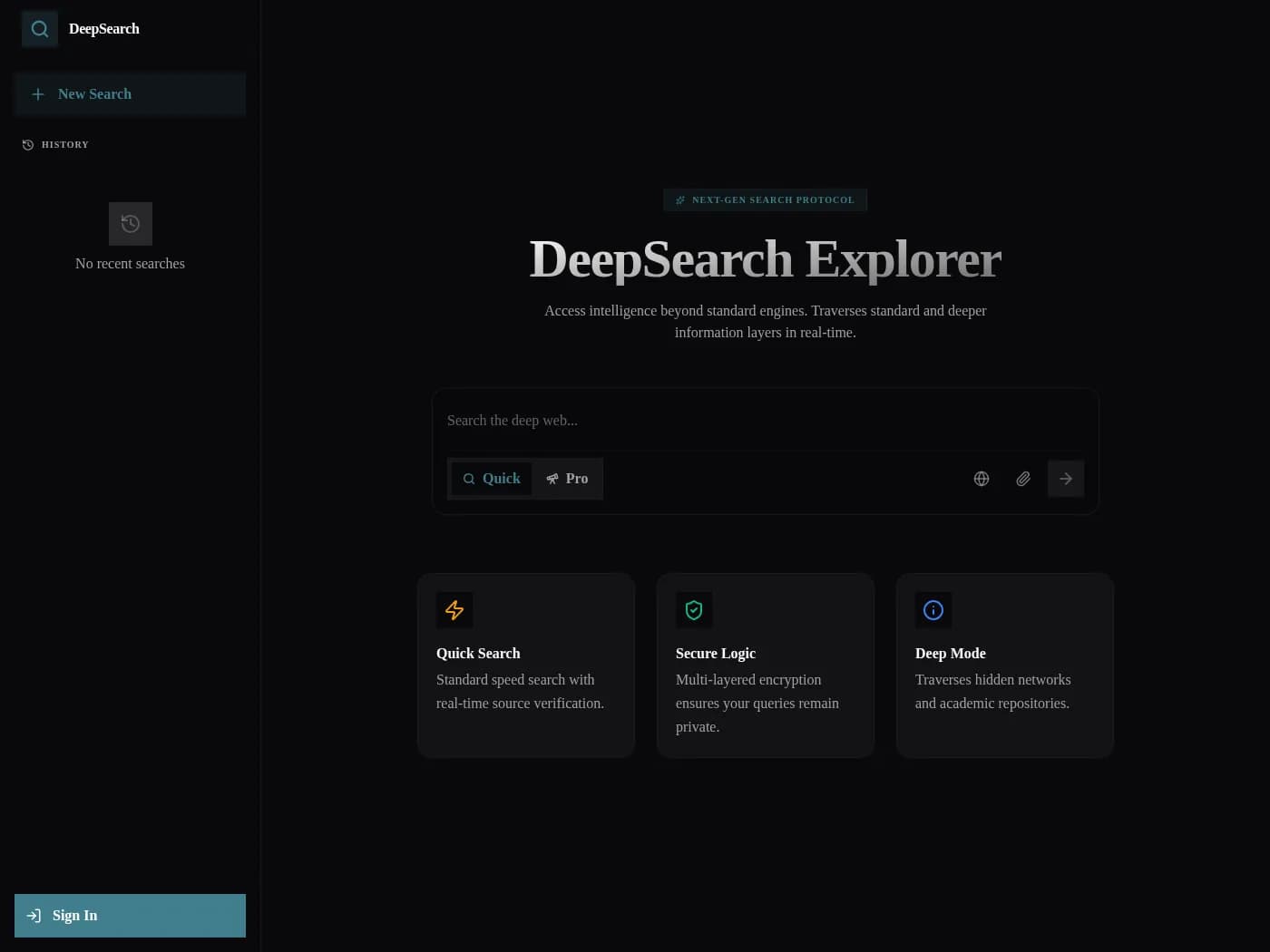 DeepSearch Explorer